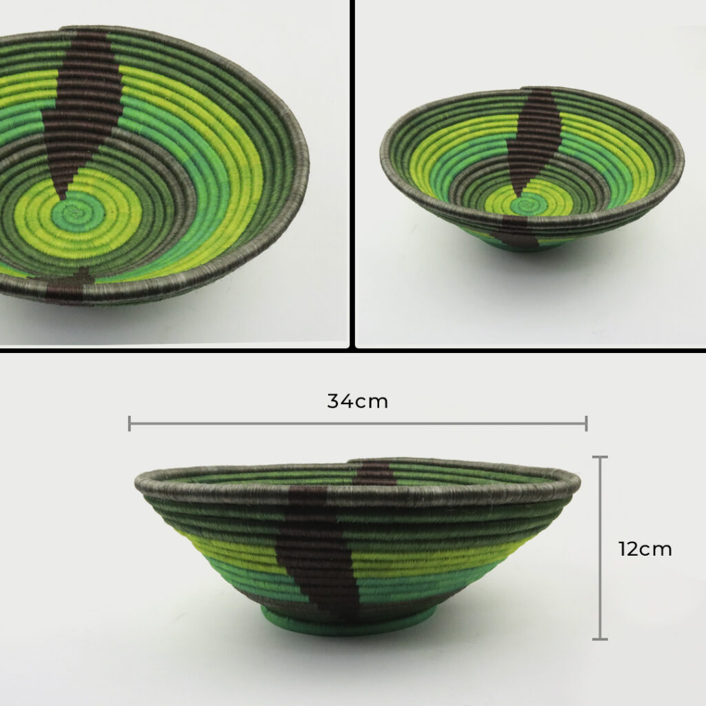 Handmade Fruit Bowl Centerpiece in Fique Fabric – Patria-Shop.com