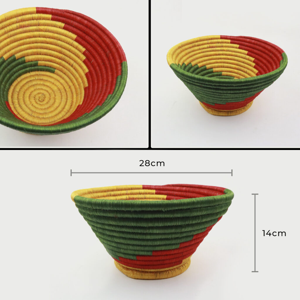 Handmade Fruit Bowl Centerpiece in Fique Fabric – Patria-Shop.com