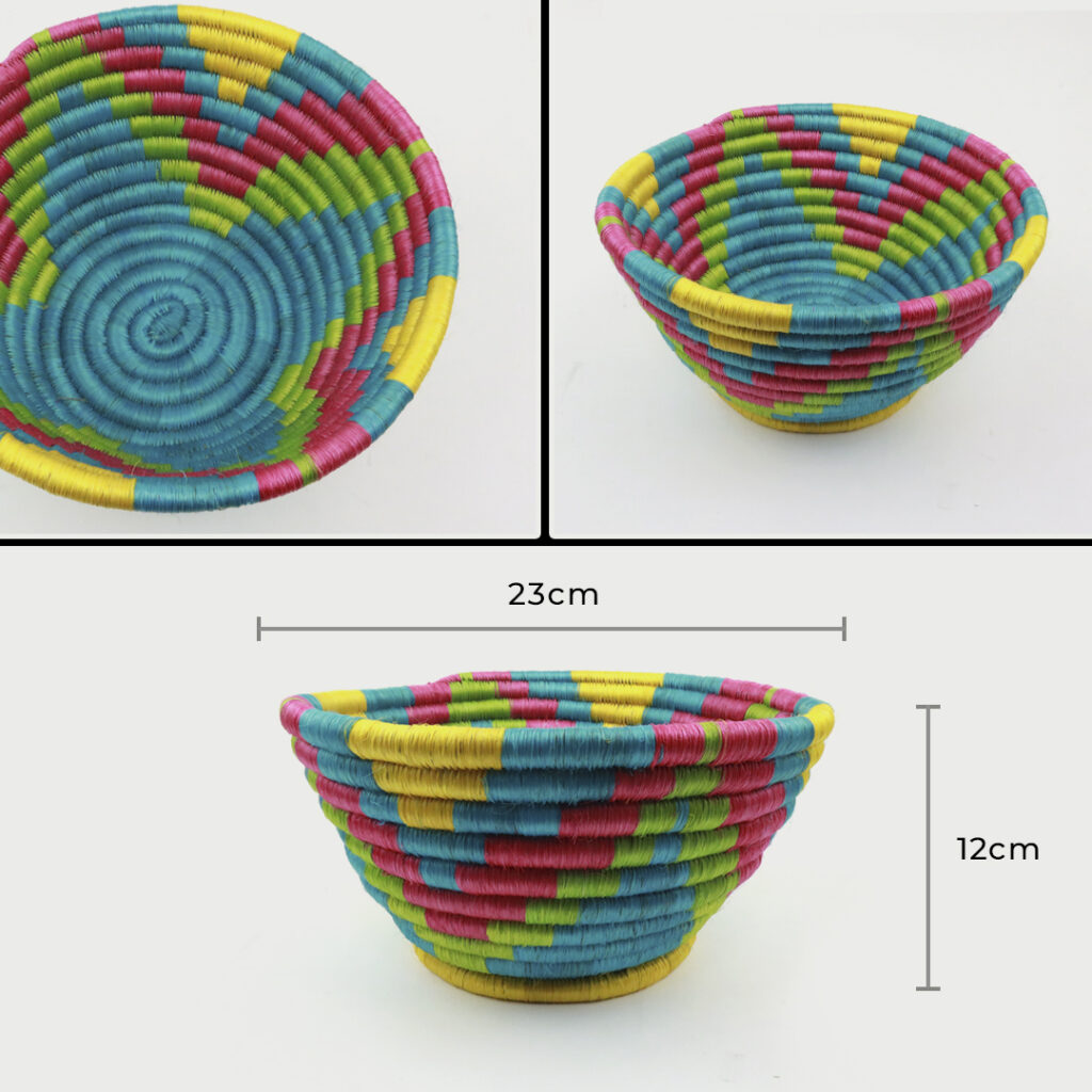 Handmade Fruit Bowl Centerpiece in Fique Fabric – Patria-Shop.com