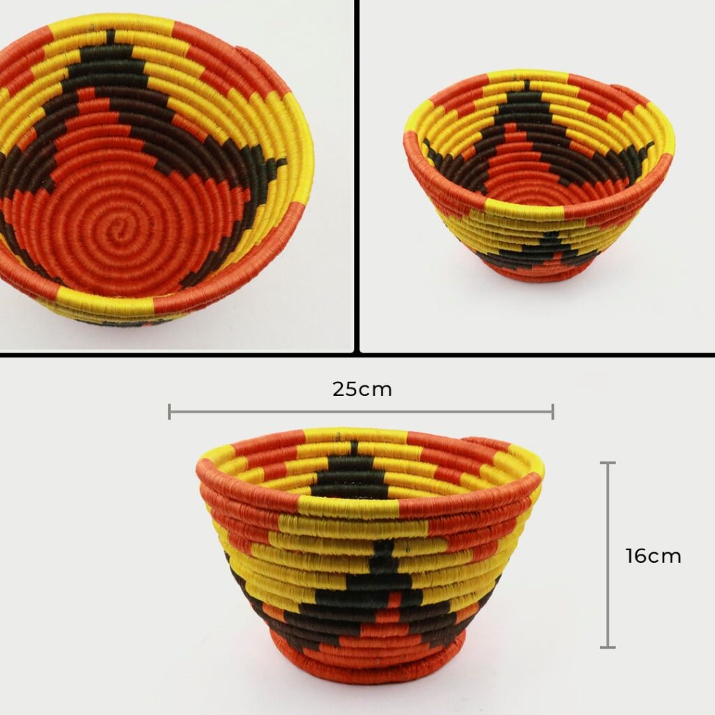 Handmade Fruit Bowl Centerpiece in Fique Fabric – Patria-Shop.com